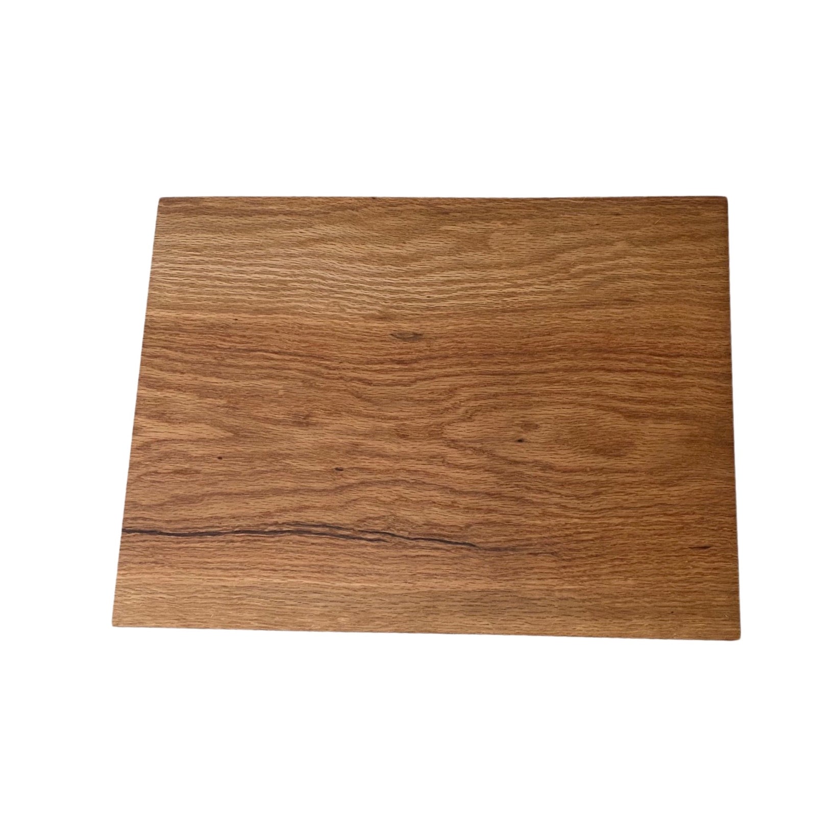 Solid Oak Chopping Board with Hand Carved Tree Handmade by Cast & Wood