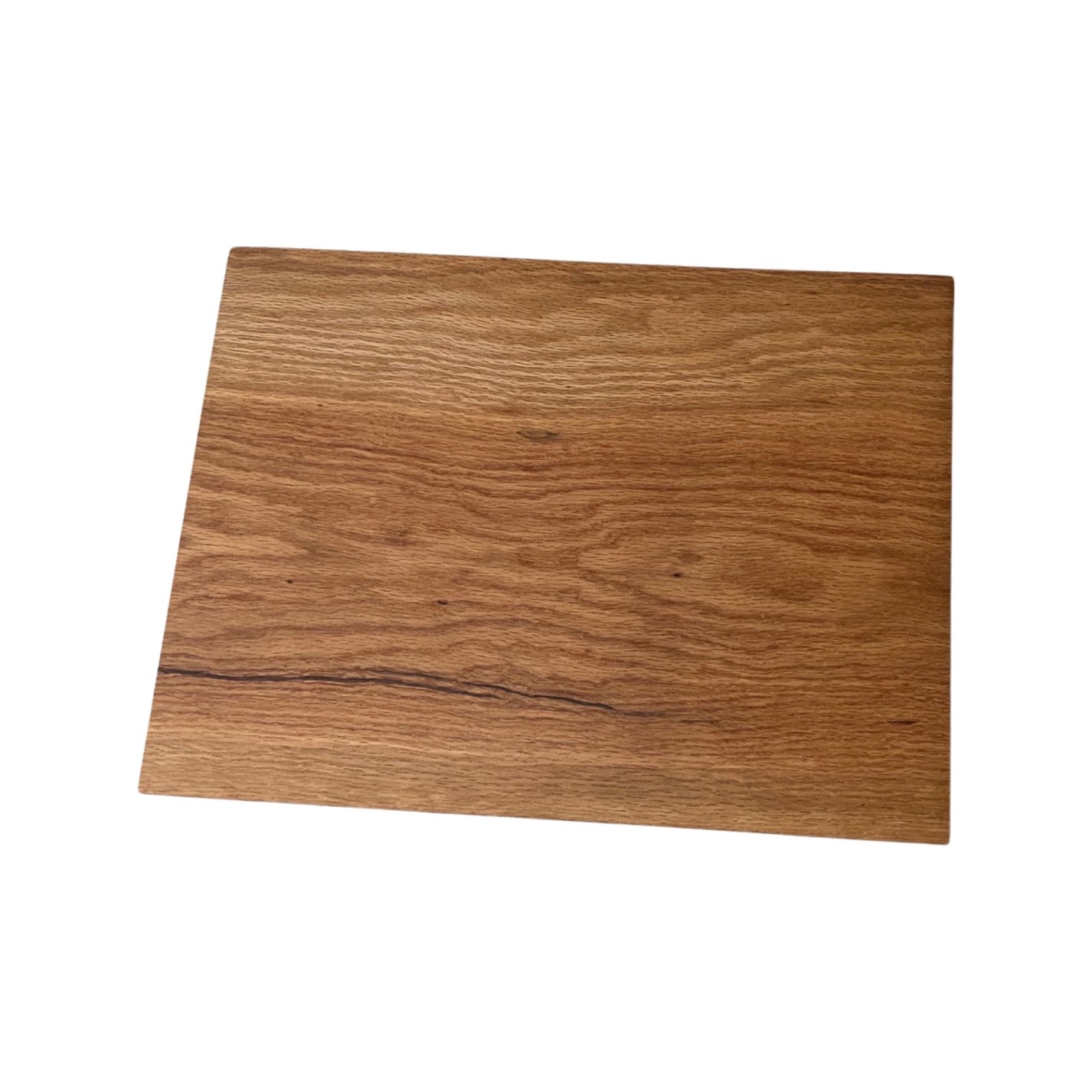 Solid Oak Chopping Board with Hand Carved Tree Handmade by Cast & Wood