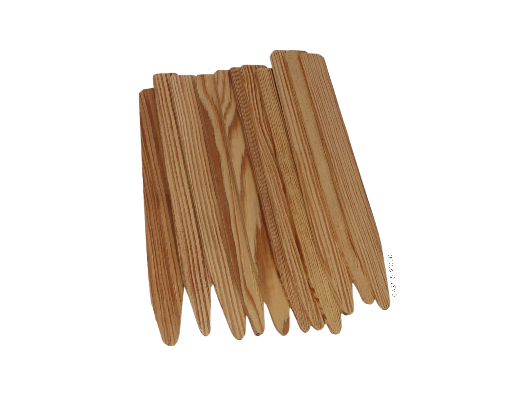 Small Pine Plant Markers - Set of 10 | Cast and Wood – Cast & Wood